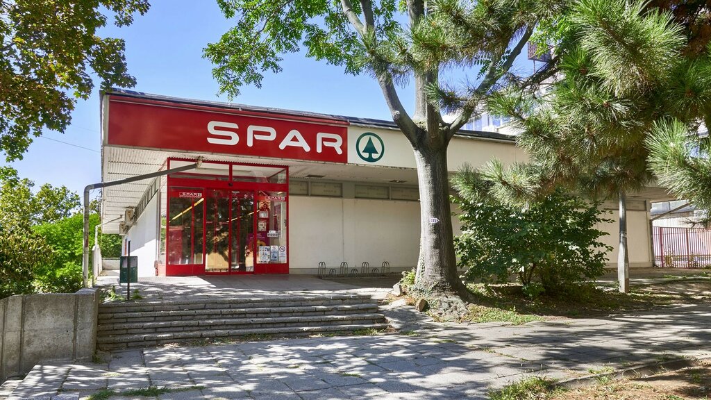 Süpermarket Spar szupermarket, Pecs, foto