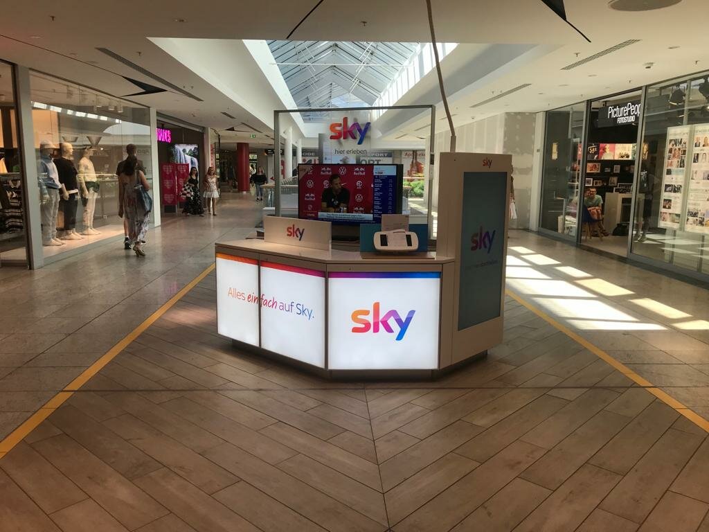 Televizyon kanalları Sky Shop, Aschaffenburg, foto