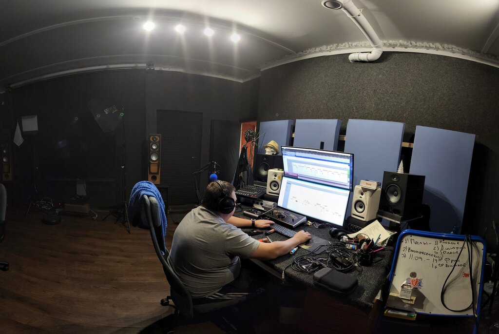 Ses kayıt stüdyoları I-max Records, Dzerjinsk, foto