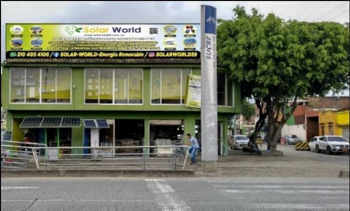 Enerji kurumları Solar World, Cali, foto