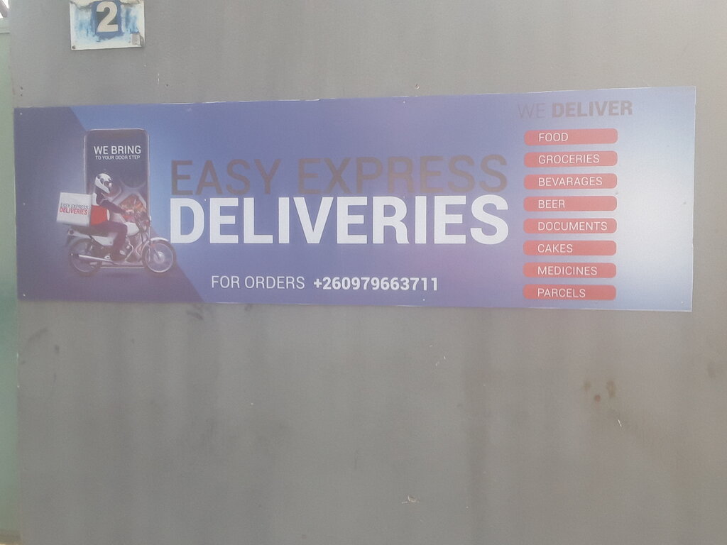 Kurye hizmetleri Easy express deliveries, Lusaka, foto
