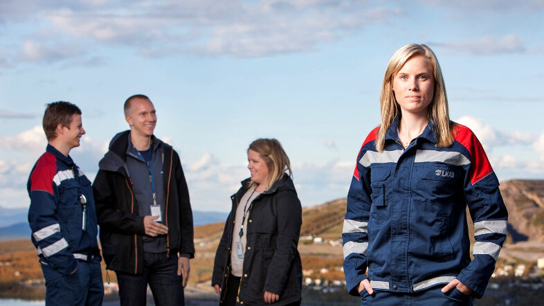 i̇ş merkezi Lkab, Lulea, foto