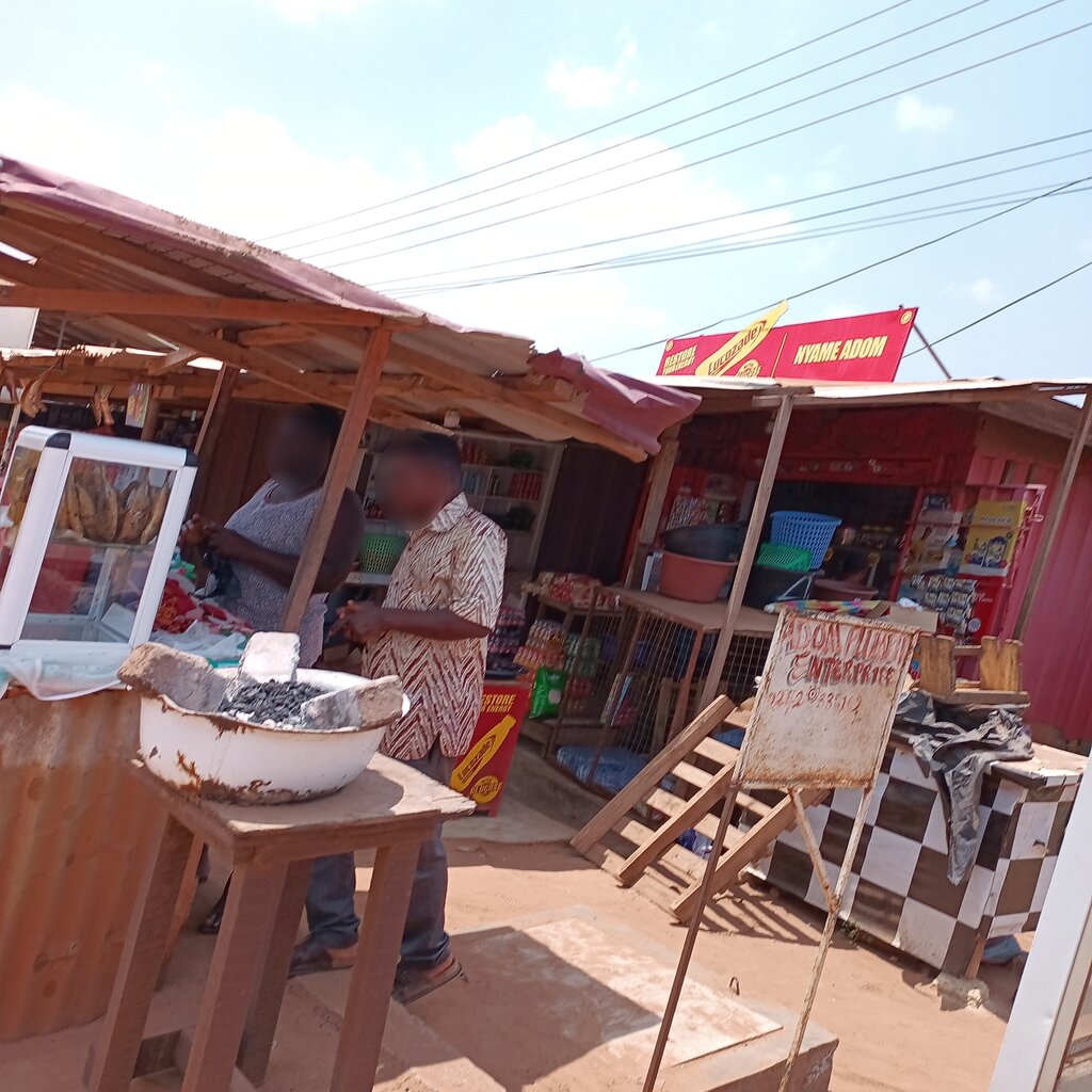 Market Nyame Adom, Dünya, foto