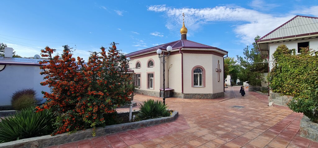 Şapel, haç anıtı St. George the Victorious Chapel, Semerkant, foto