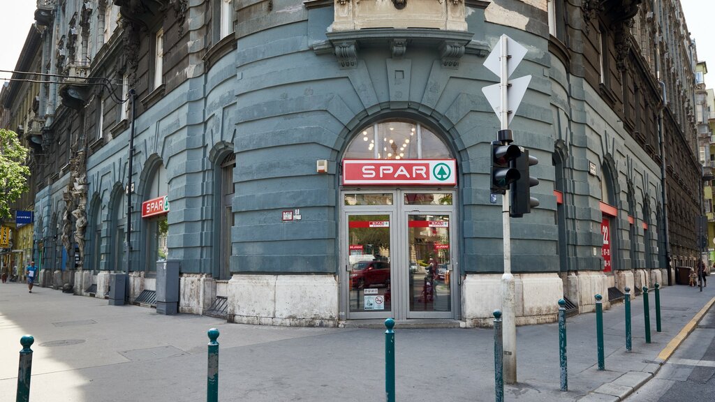 Süpermarket Spar partner, Budapeşte, foto