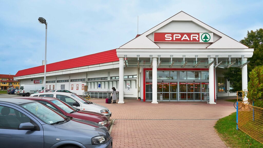 Süpermarket Spar szupermarket, Zala, foto