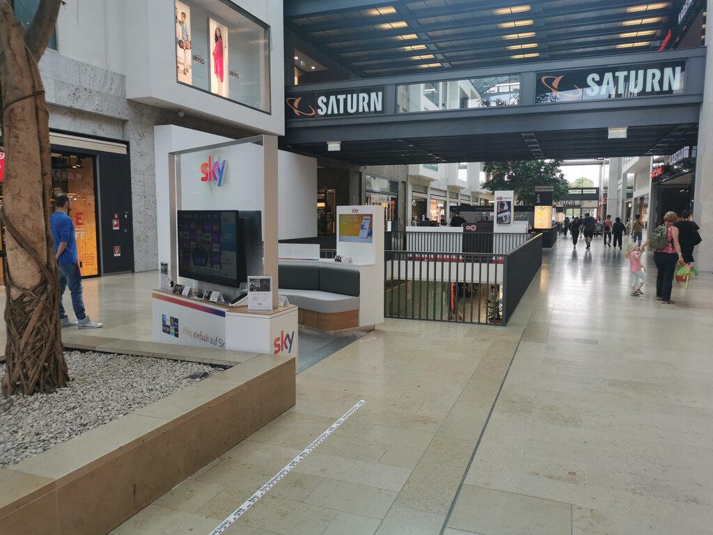 Televizyon kanalları Sky Shop, Berlin, foto