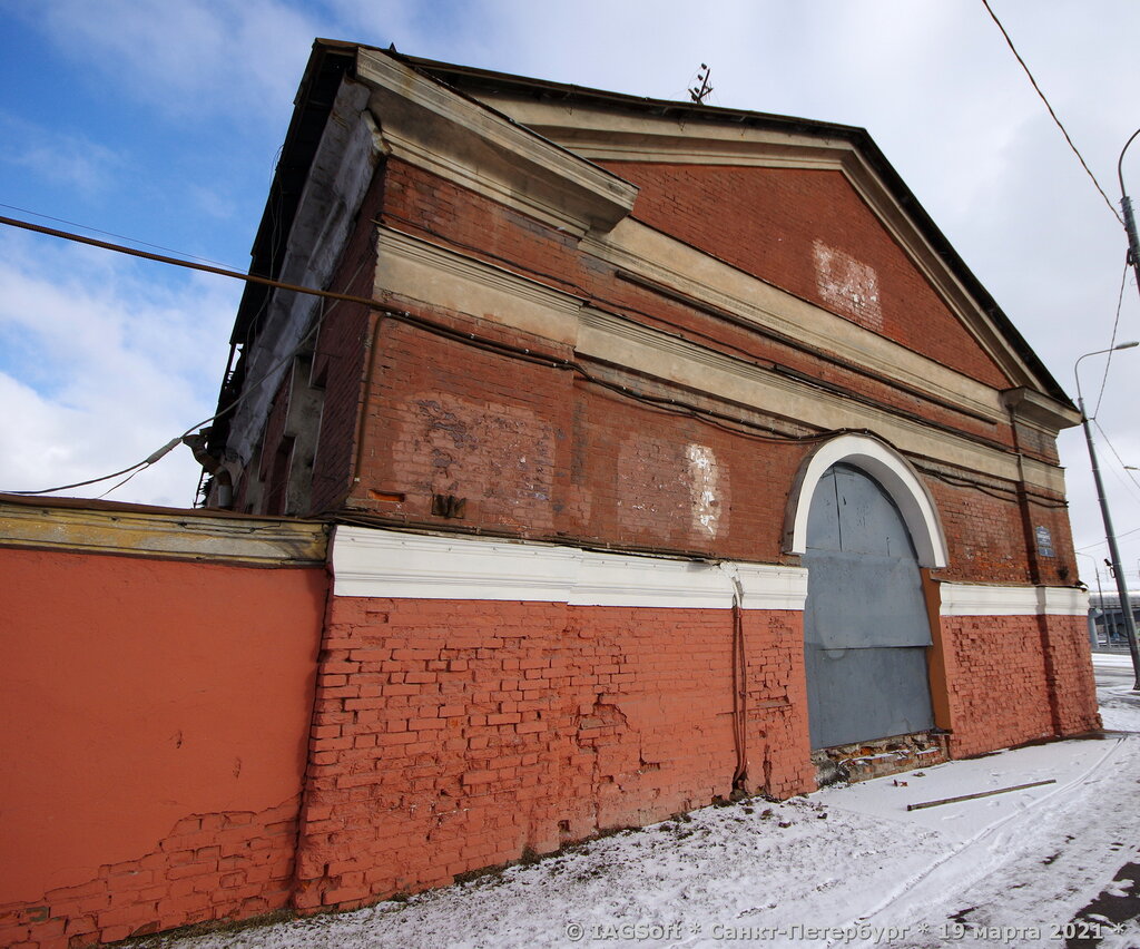 Turistik yerler Комплекс зданий хлебных амбаров Александро-Невской лавры, Saint‑Petersburg, foto