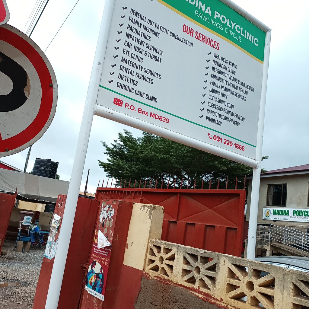 Hastaneler Madina Policlinic Rawlings Circle, Dünya, foto