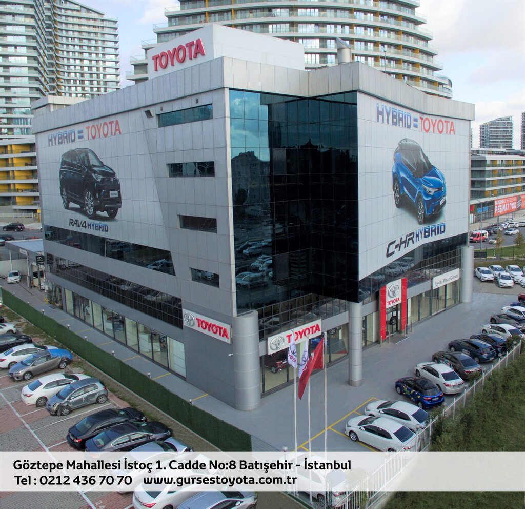 Otomobil satış galerileri Toyota Plaza Gürses, İstanbul, foto
