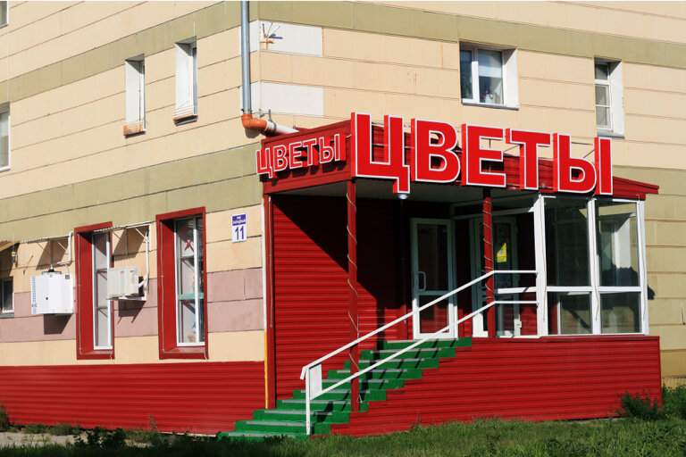 Çiçekçiler Дарите цветы, Uray, foto