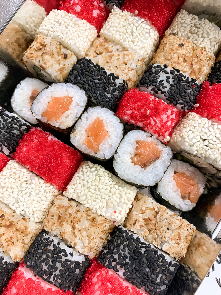 Suşi restoranı Sushi bar Tunec, Engels, foto