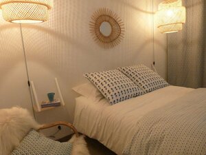 La Maison De Valentine (Nouvelle-Aquitaine, Gironde, Arrondissement de Bordeaux, La Brède, Rue du Moulin, 7), otel  Bordeaux'dan