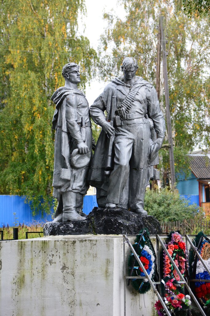 Anıt, heykel Братская могила воинов, погибших в годы Гражданской войны, Karelya, foto