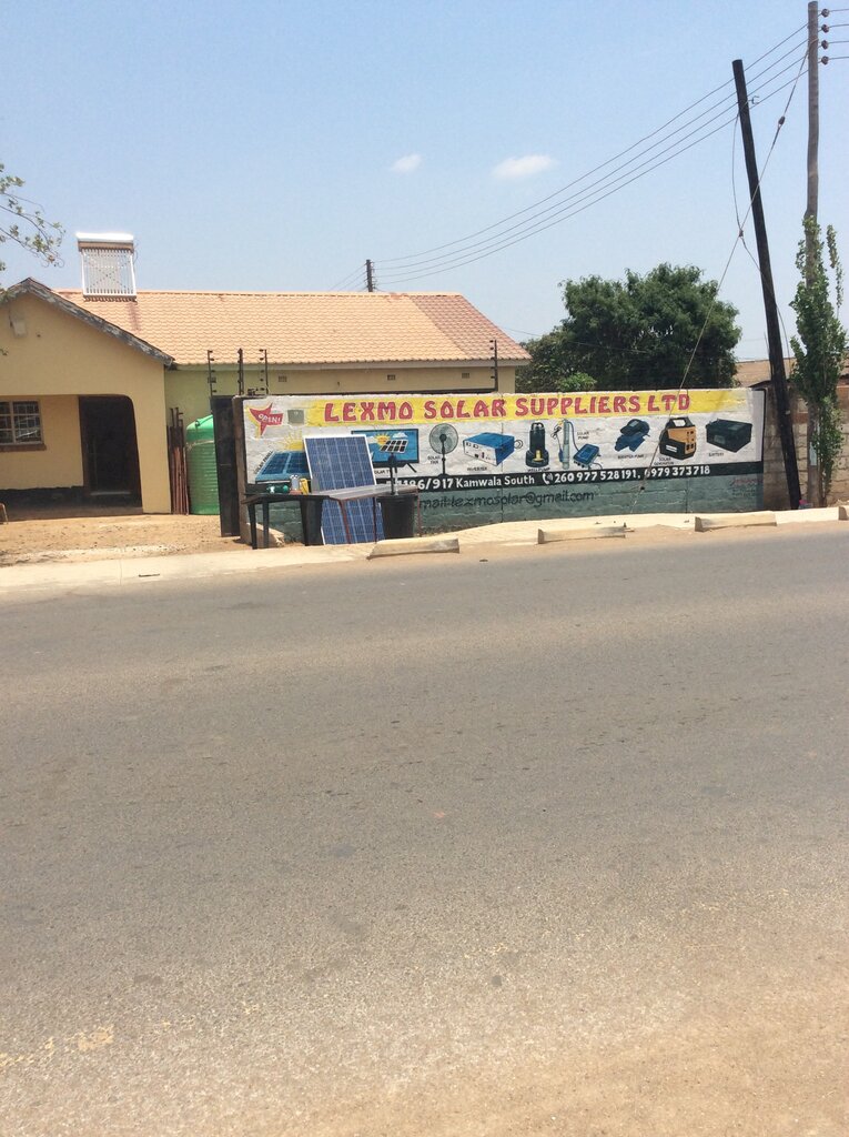 Enerji ekipmanı firmaları Lexmo Solar Supplier Ltd, Lusaka, foto