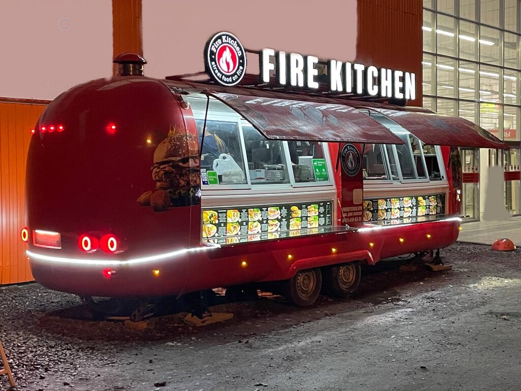 Fast food Fire Kitchen, Murmansk, foto