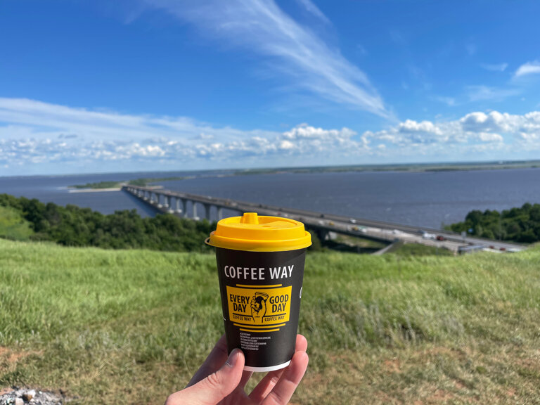 Kahve dükkanları Coffee Way, Almetyevsk (Elmet), foto
