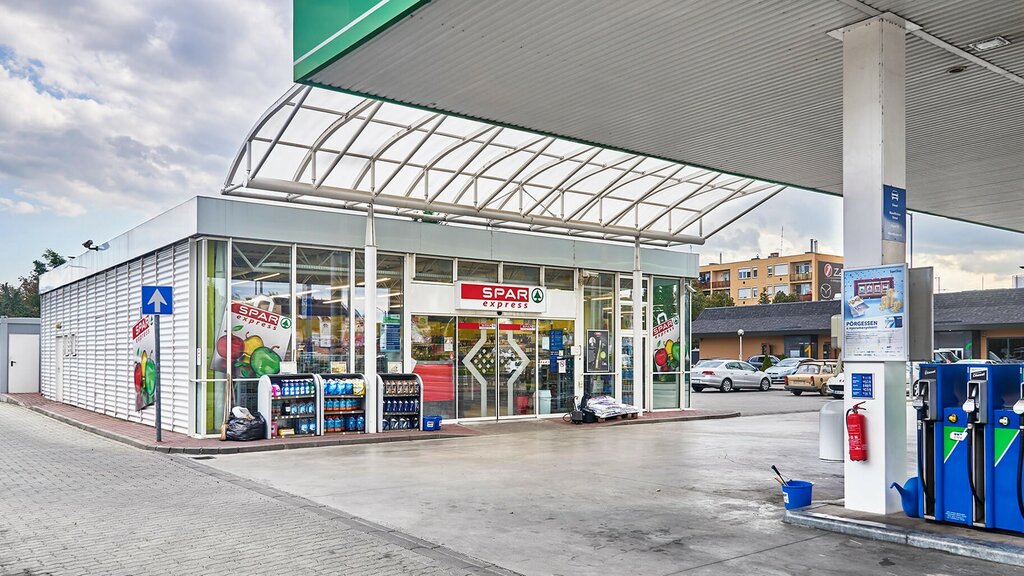 Otogaz dolum istasyonu Spar express, Szolnok, foto