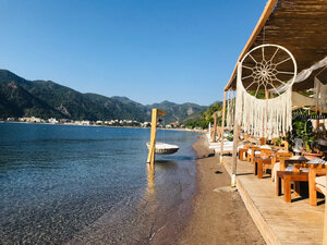 Icon Beach (İçmeler Mah., Atatürk Cad., No:56, Marmaris, Muğla), plaj  Marmaris'ten