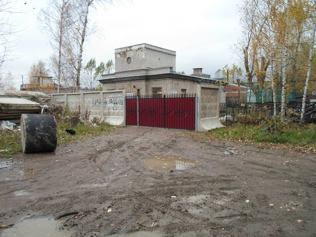 Mühendislik altyapısı Тяговая подстанция № 25 Ржевская, Saint‑Petersburg, foto