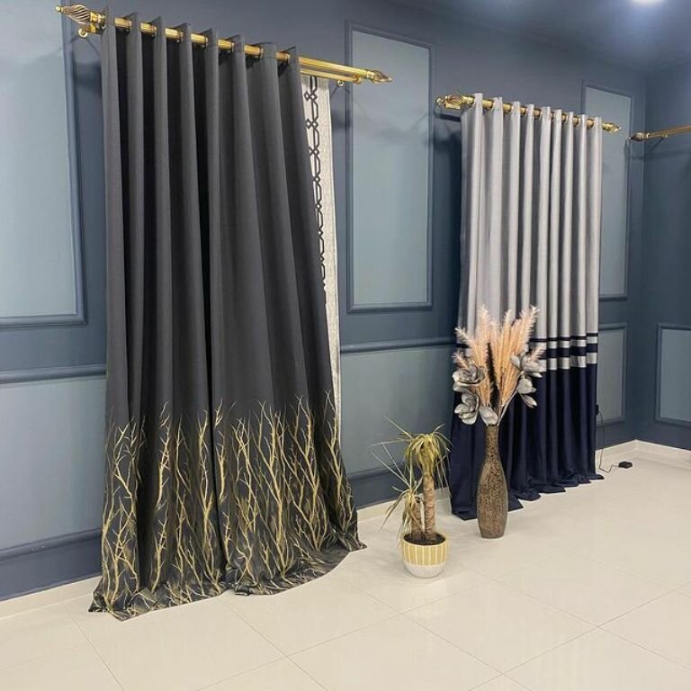 Perde ve korniş üreticileri Luxe-dizayn, Dağıstan, foto