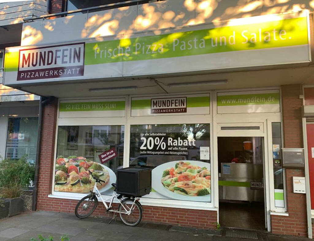 Pizzacılar Mundfein Pizzawerkstatt Hamburg-Bramfeld, Hamburg, foto