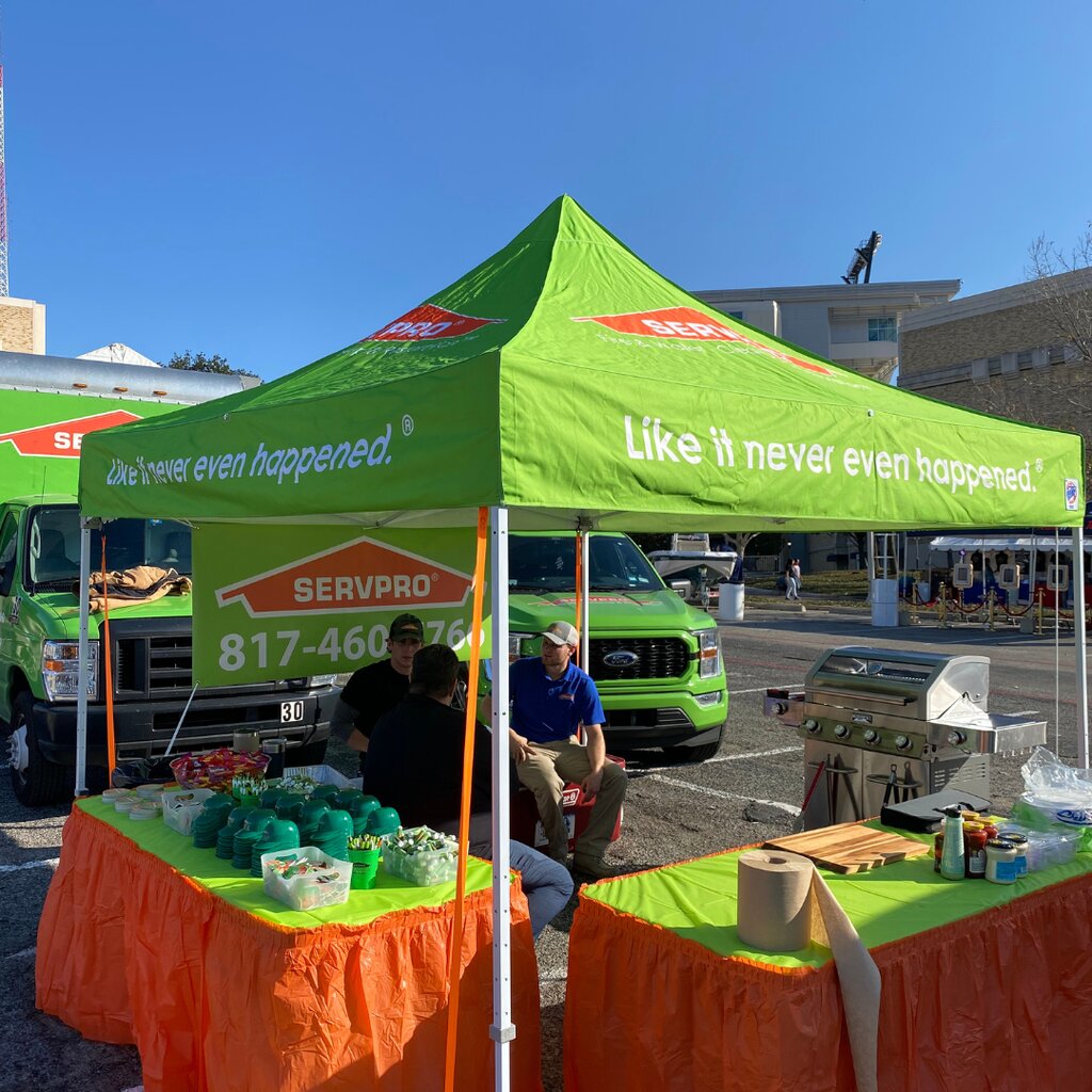 Halı yıkamacılar Servpro of Lake Arlington, Fort Worth, foto