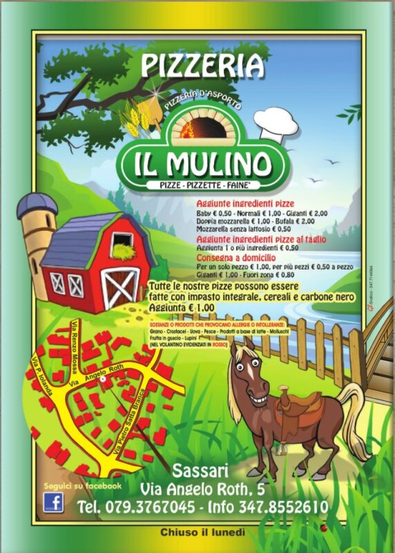 Pizzacılar Pizzeria Il Mulino, Sassari, foto