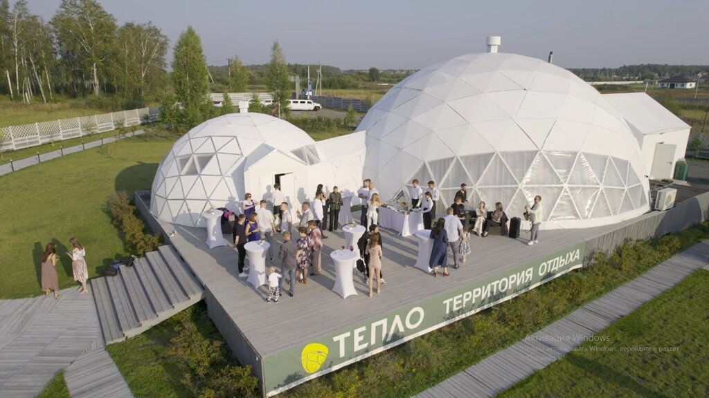 Kültürel etkinlikler için kiralık alanlar Территория отдыха Тепло, Tümen (Tiumenskaya) oblastı, foto