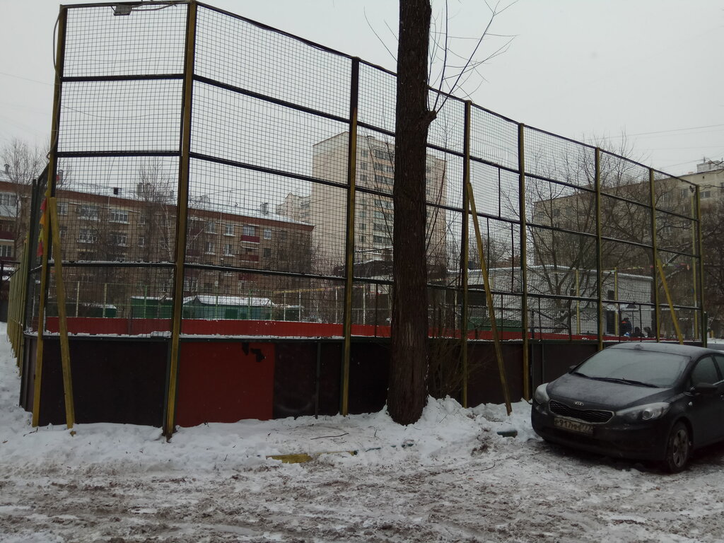 Buz pateni pistleri Ice rink, Moskova, foto