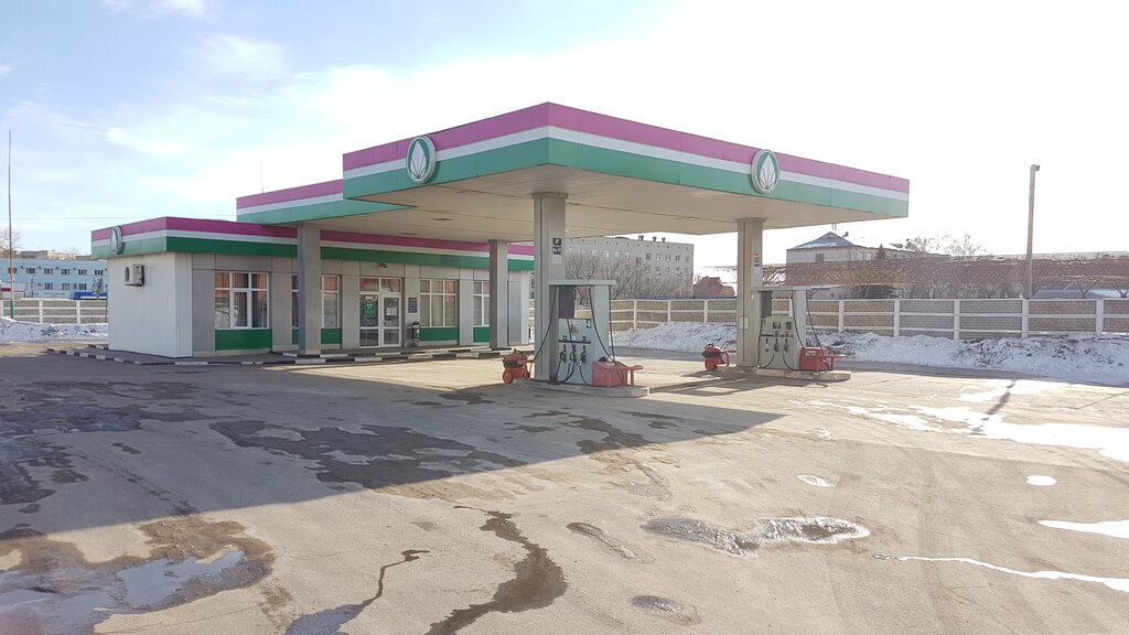 Benzin istasyonu Azs, Tambov, foto