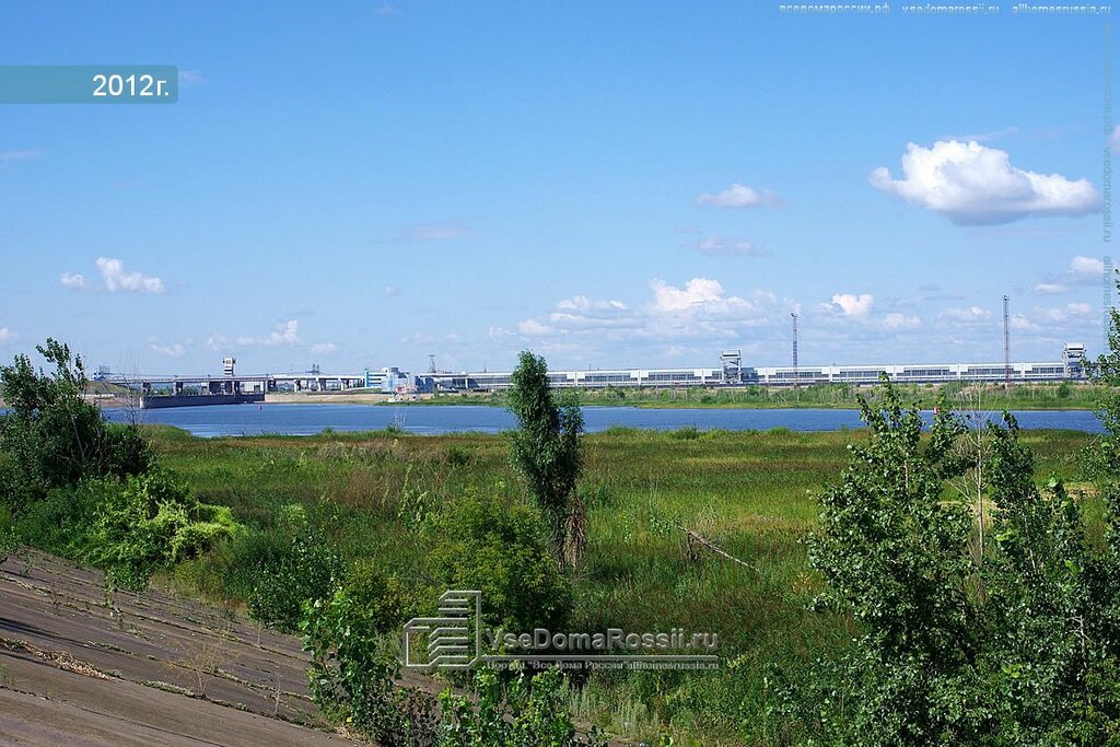 Elektrik santrali Nizhnekamsk Hydroelectric Power Station, Naberejniye Çelny (Yar Çallı), foto