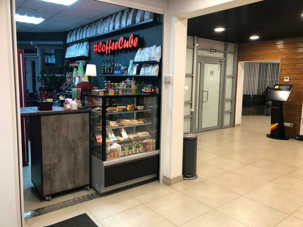 Kahve dükkanları CoffeeCube, Saint‑Petersburg, foto