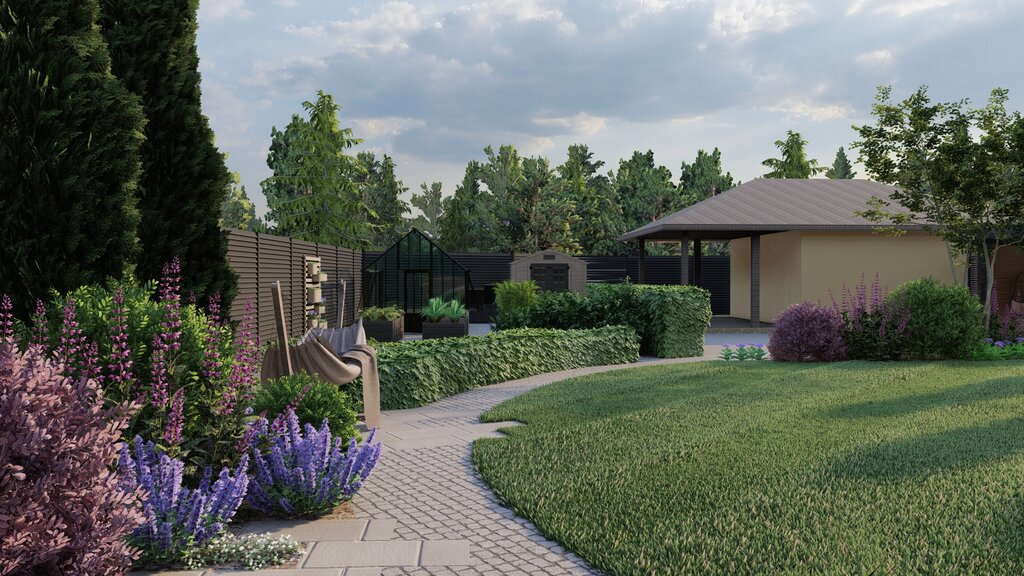 Peyzaj tasarımı BloomPark, Minsk, foto