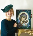 Ikonopisnaya masterskaya Evgenii Blagovoi (Марсовый переулок No:3, посёлок городского типа Грэсовский), i̇konografi atölyesi  Kırım Cumhuriyeti'nden