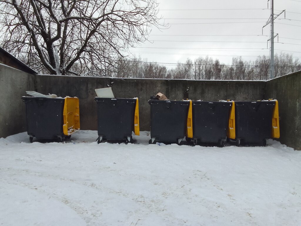 Çöp alanları Trash and garbage disposal area, Smolensk, foto