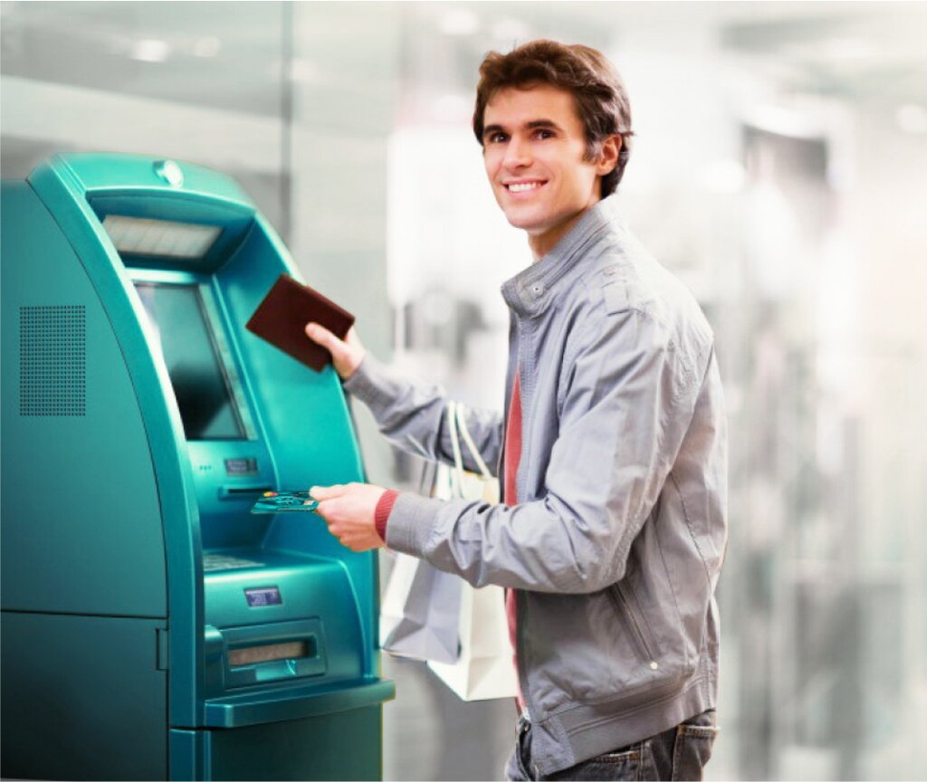 ATM'ler Bank Levoberezhny, bankomat, Kemerovo, foto