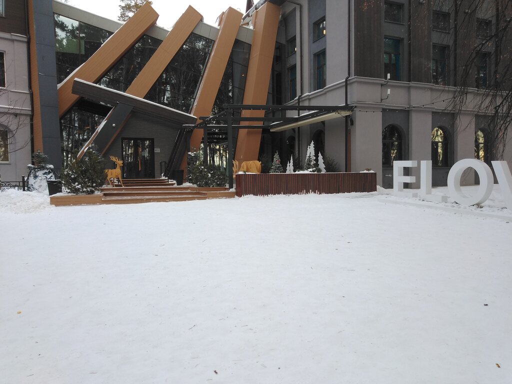 Tatil altyapısı Скандинавский парк-отель ELOVOE, ресепшен, Çebarkul, foto