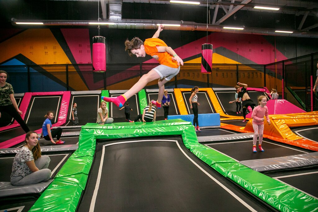 Trambolin merkezi Trampoline park ProJump, Krasnogorsk, foto