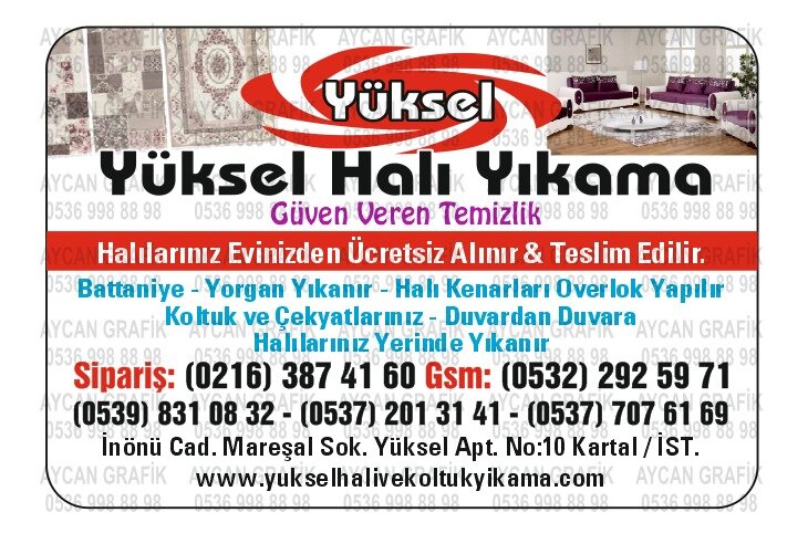 Halı yıkamacılar Yüksel Halı Yıkama, İstanbul, foto