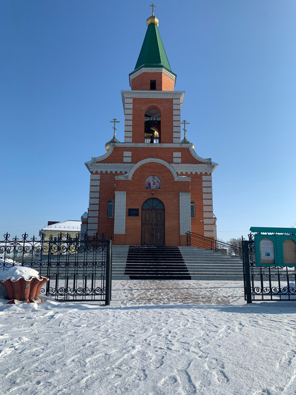 Ortodoks kiliseleri Церковь Троицы Живоначальной, Tümen (Tiumenskaya) oblastı, foto