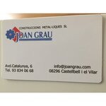 Construccions Metal. liques Joan Grau (Comunidad Autónoma de Valenciana, Castellón, Peniscola, Avinguda Catalunya, 1), i̇nşaat firmaları  Katalonya'dan