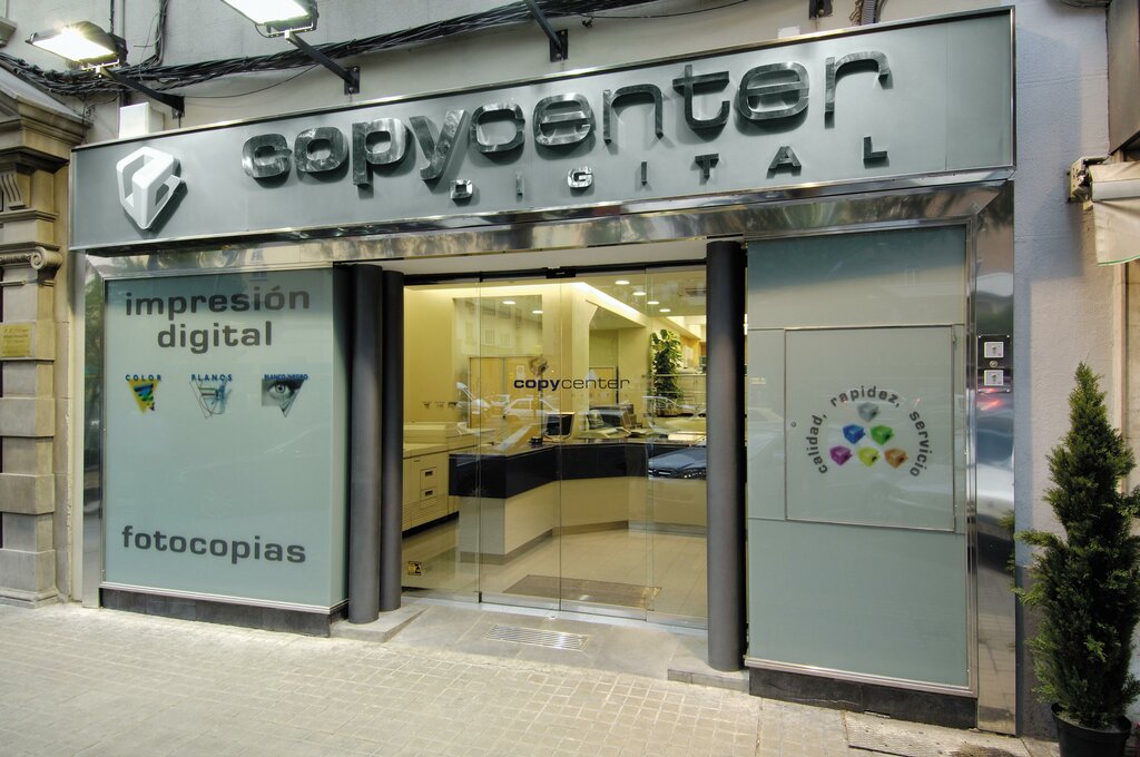 Fotokopi dükkanları Copycenter, Zaragoza, foto