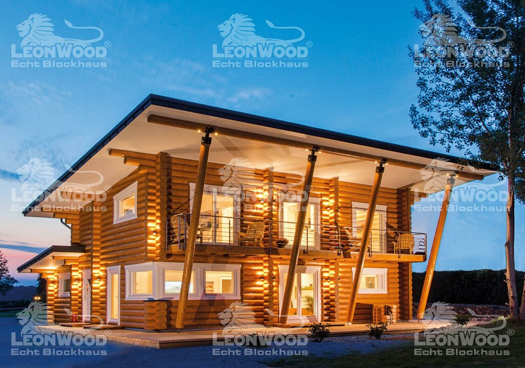 Emlak ofisi LéonWood Holz-Blockhaus GmbH, Brandenburg, foto
