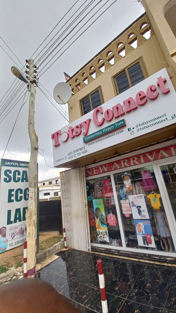 Giyim mağazası Totsy Connect, Akra, foto
