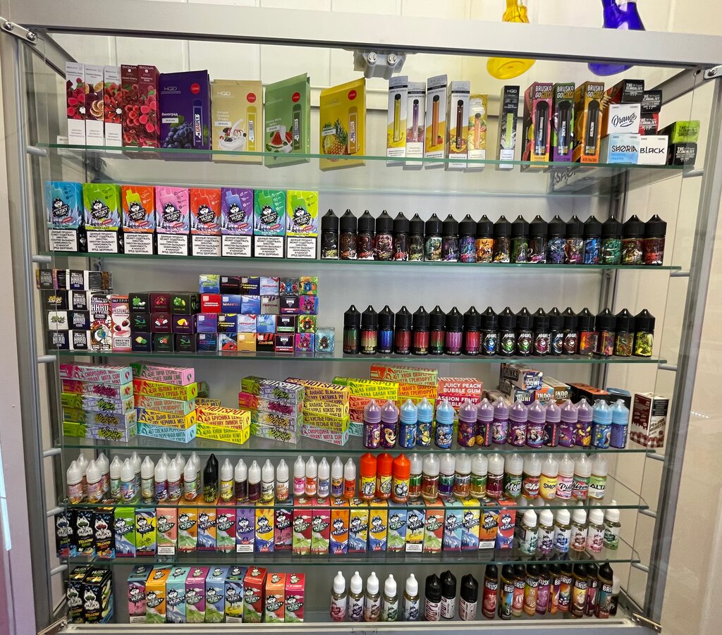 Elektronik sigara satış noktaları Tobacco and Vape, Moskova, foto