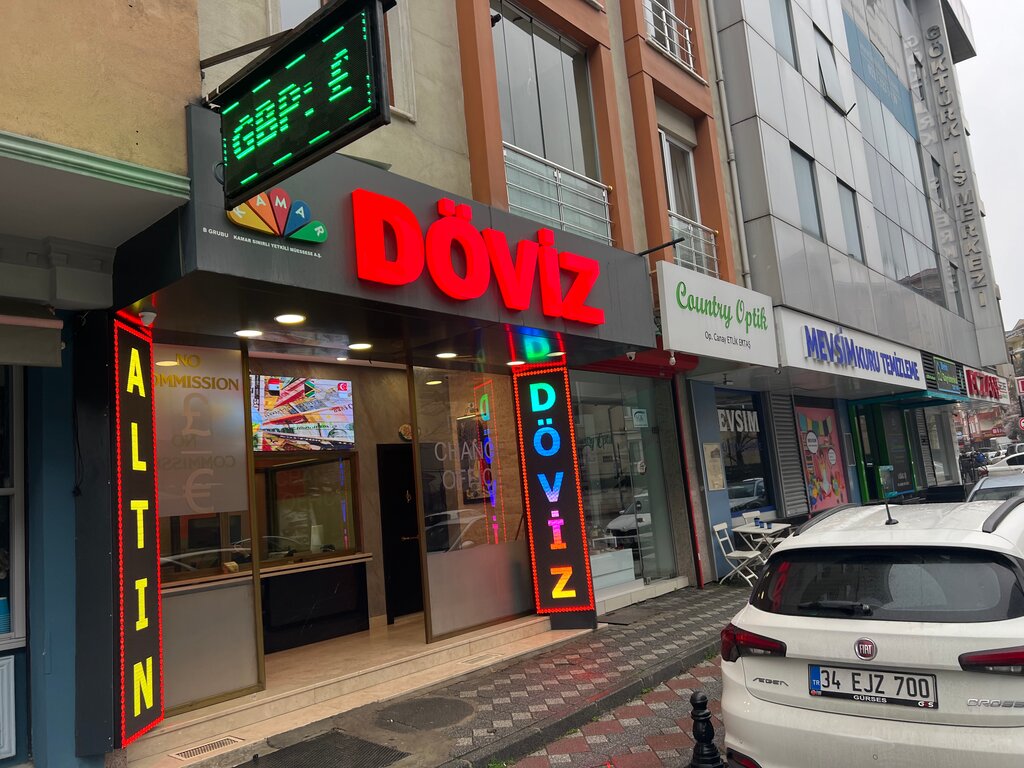 Döviz büroları Göktürk Döviz, İstanbul, foto