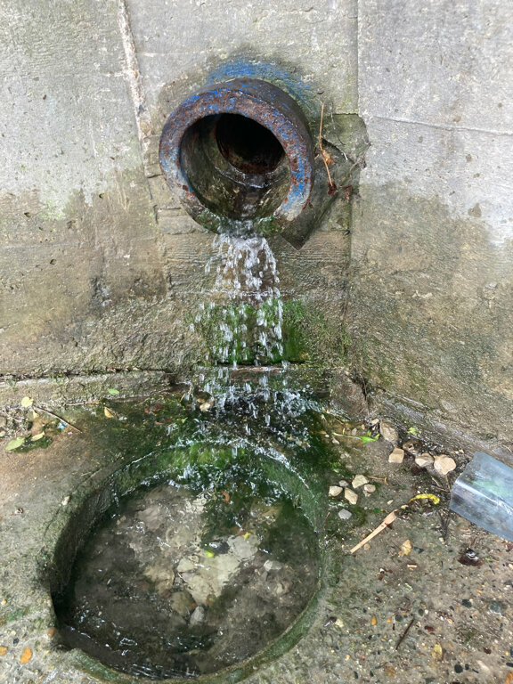 Pınar, çay Spring, stream, Novorossiysk, foto