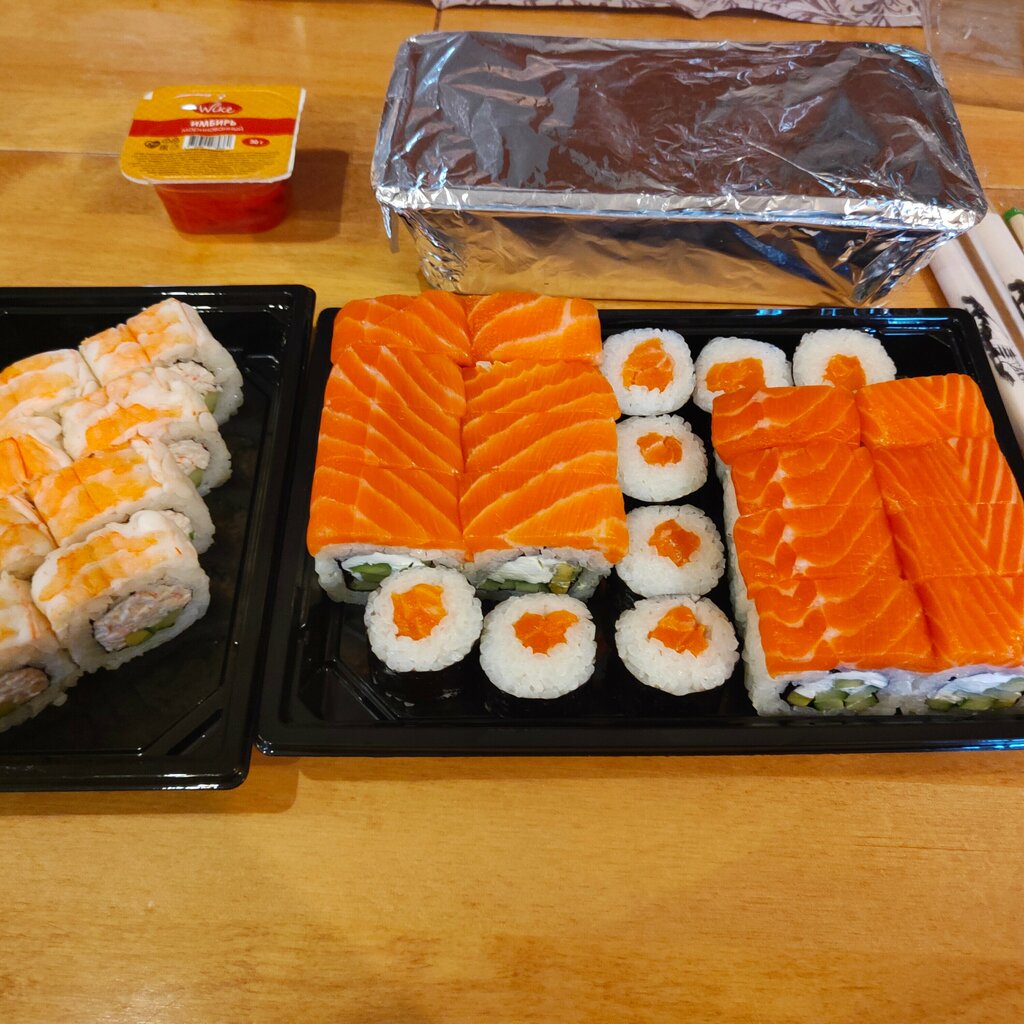 Suşi restoranı Сушиноби, Moskova, foto