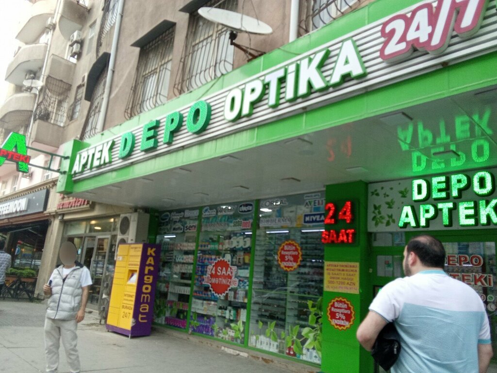 Eczaneler Depo Aptek, Bakü, foto